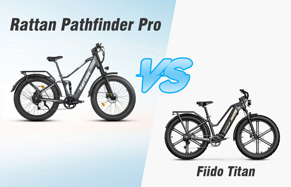 Rattan Pathfinder Pro vs Fiido Titan: Which Fat Tire E-Bike Is the Bet